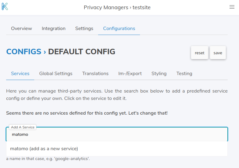 Using Klaro Consent Manager Cmp With Matomo Faq How To Matomo Analytics Platform