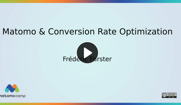 [Video] Matomo and Conversion Rate Optimisation FAQ - Videos - Matomo Analytics Platform