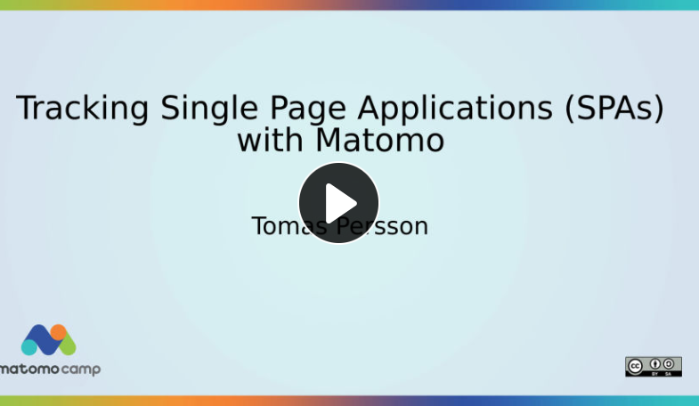 [Video] Tracking Single Page Applications (SPA) with Matomo FAQ - Videos - Matomo Analytics Platform